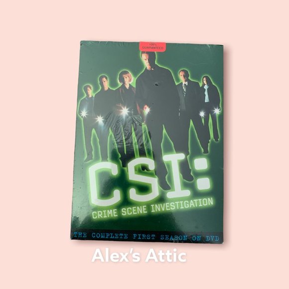 Media | Csi Crime Scene Investigation The Complete First Season Dvd 203 ...